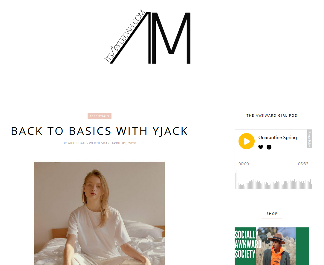 ItsArkeedah.com - Back to Basics with YJack – YJACK